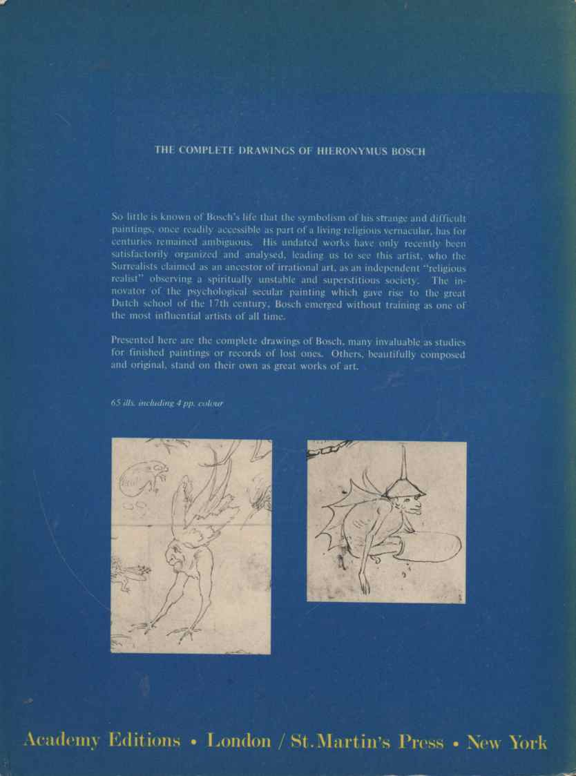 The Complete Drawings of Hieronymus Bosch | Galleri Enoksen