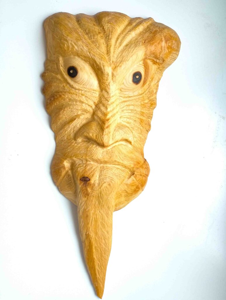 Tupilak Mask- Wood – 205 | Galleri Enoksen